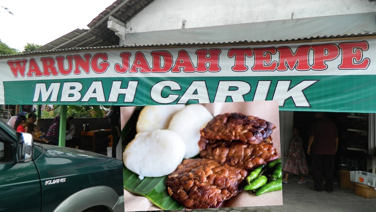 Jadah Tempe Mbah Carik - De Jogja Adventure
